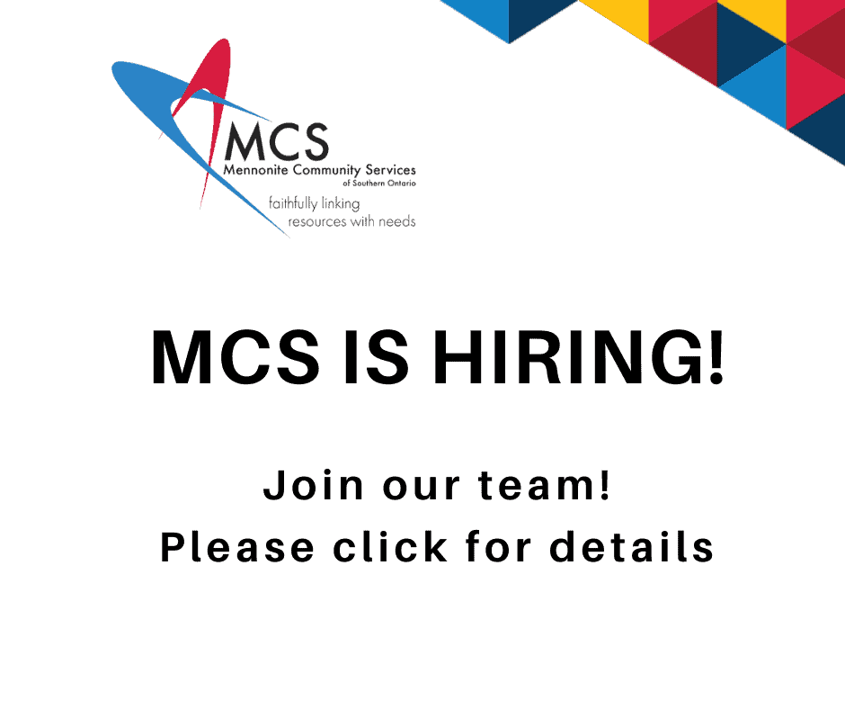 Mennonite Community Services of Southern Ontario – Employment and ...