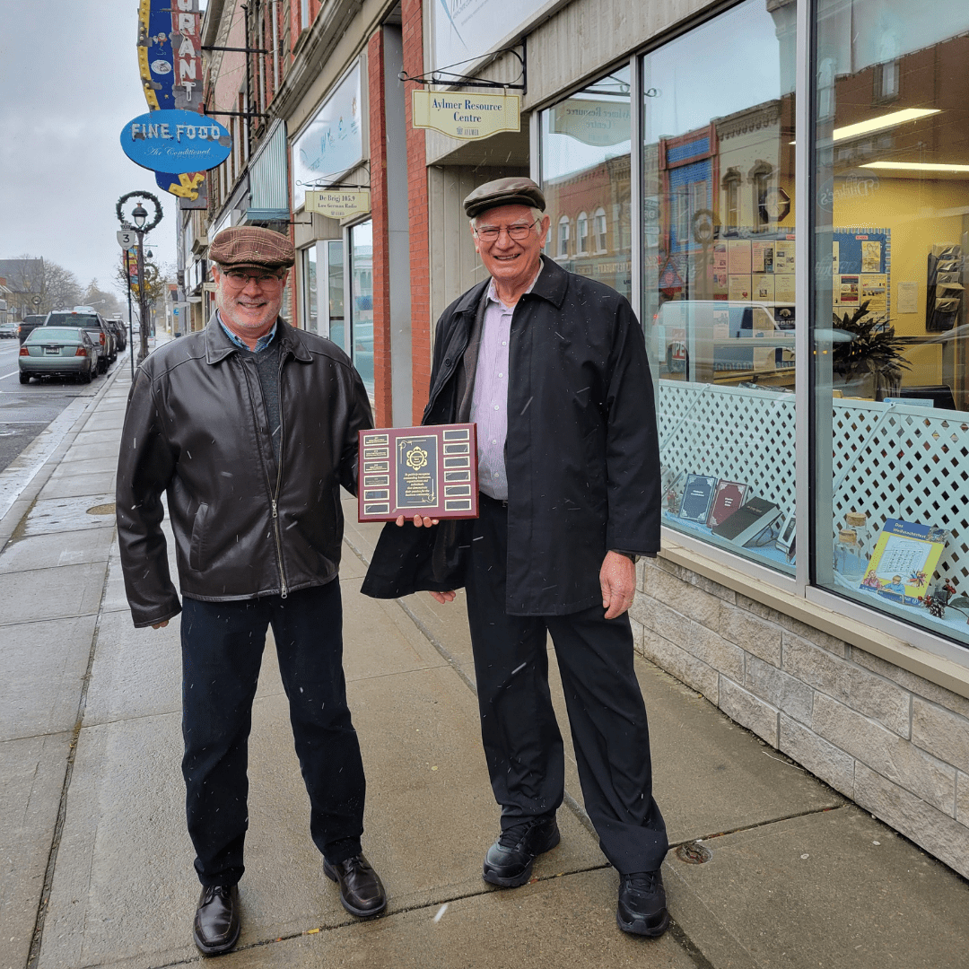 Community Spirit Award Presented to Former MCS Executive Director Abe ...